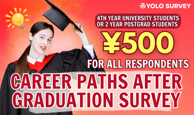 Tell us about your career path after graduation! [YOLO JAPAN]